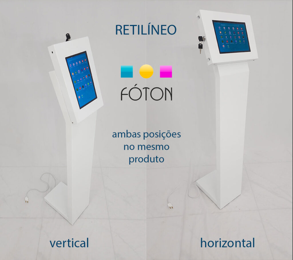 Dual Axis - Totem Pedestal para Tablets (somente estrutura) - Fóton ...